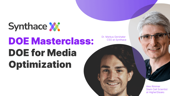 Design of Experiments (DOE) Masterclass for Biologists - Synthace